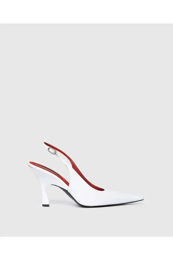 Stella McCartney Elsa Slingbacks - White