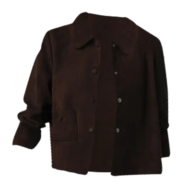 Ba&sh Milas Leather Jacket - Brown