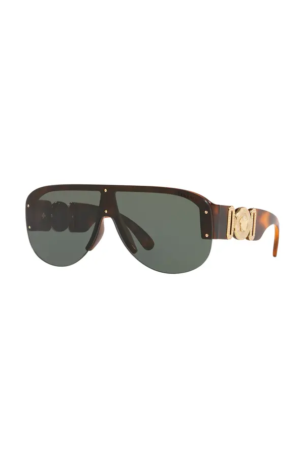 Versace Irregular Frame Sunglasses - Green