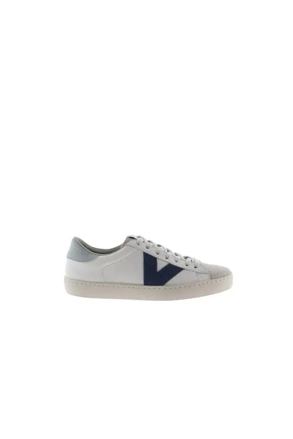 MENINA STEP Victoria Flat Sole Sneaker - Blue