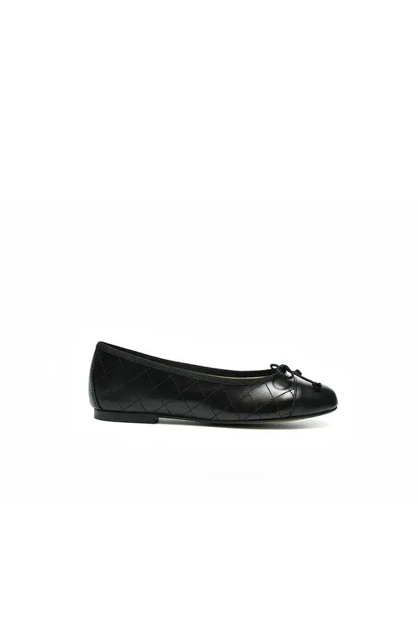 MENINA STEP Chester All Ballet Flat - Black