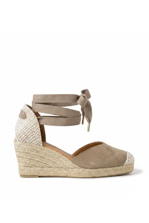 MENINA STEP Jimena Mid Laces Taupe - Natural