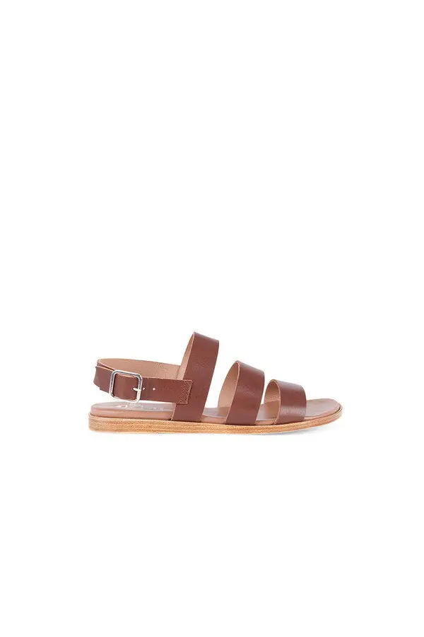 MENINA STEP Tabarca Luggage Sandals - Brown