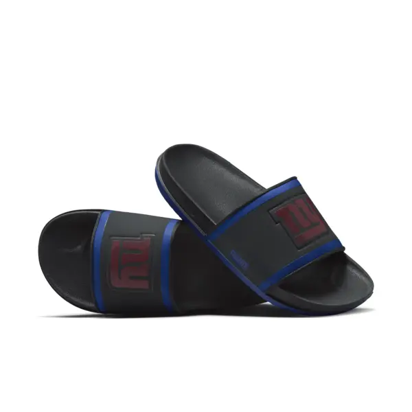 Nike Offcourt Nfl New York Giants Slides In Grey - 50% Off  display picture 2