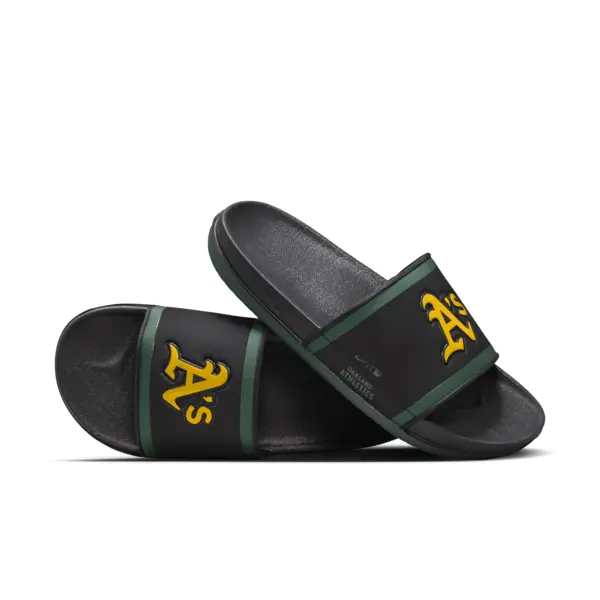 MLB x Nike OffCourt Slide \'Oakland Athletics\' Size 8 Nike Offcourt (Oakland A main image 3