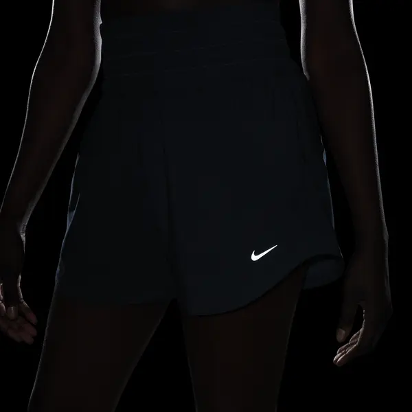Nike One Dri-fit Ultra High-waisted 3" Brief-lined Shorts - Blue