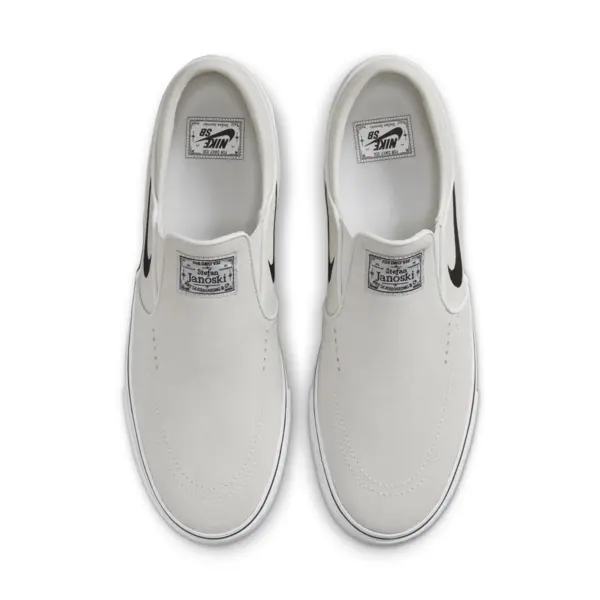 Nike Sb Janoski+ Slip-on Skate Shoes - White