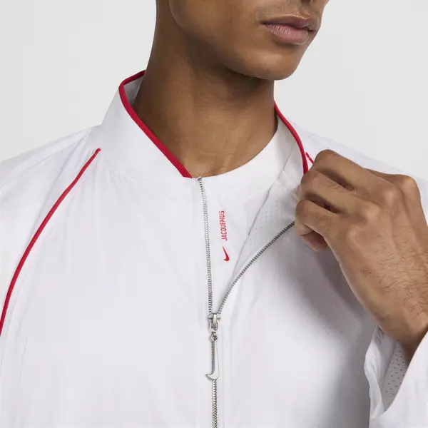 Nike X Jacquemus Track Jacket In White - 25% Off | Editorialist