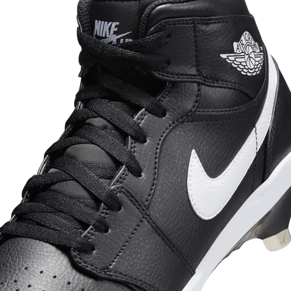 JORDAN 1 Retro Metal Baseball Cleats - Black