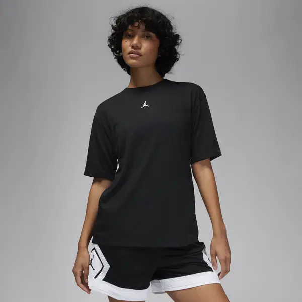 JORDAN Sport Diamond Short-sleeve Top - Black