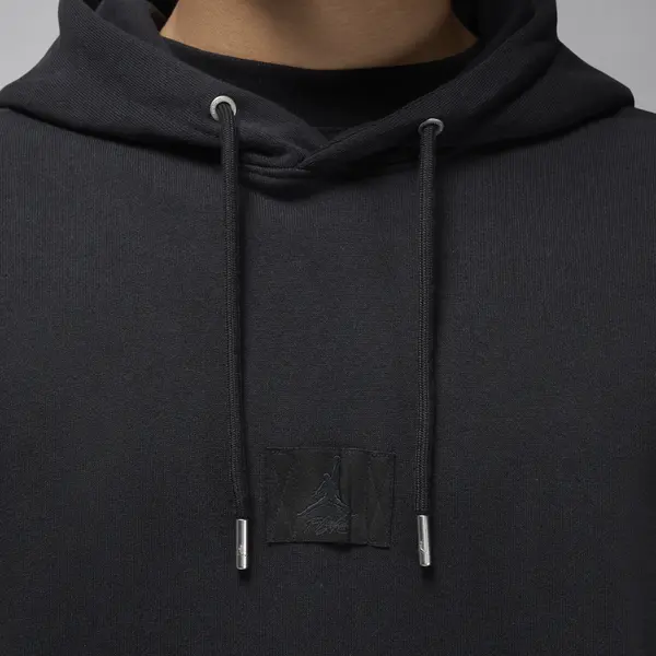 JORDAN Flight Fleece Pullover Hoodie - Black