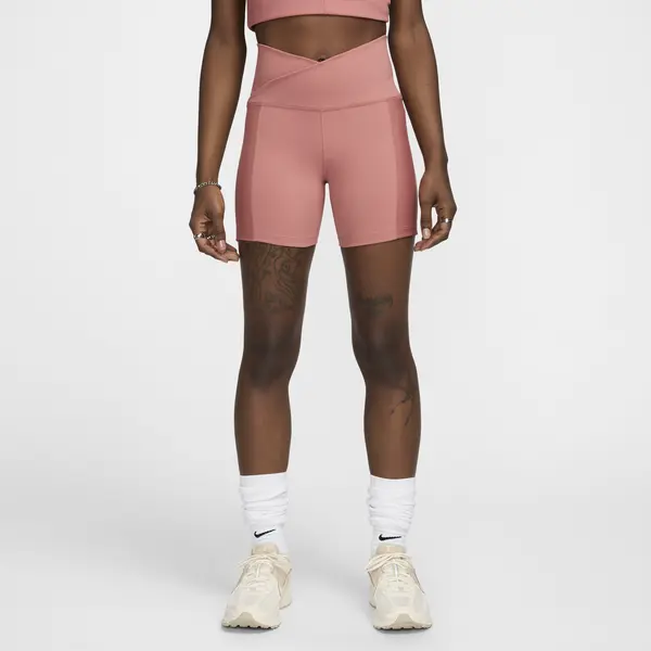 Nike One Wrap High-waisted 5" Biker Shorts