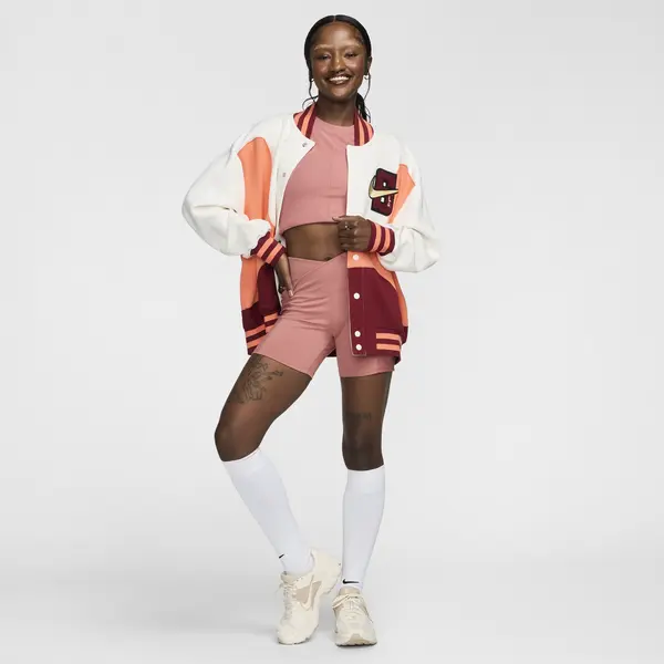 Nike One Wrap High-waisted 5" Biker Shorts
