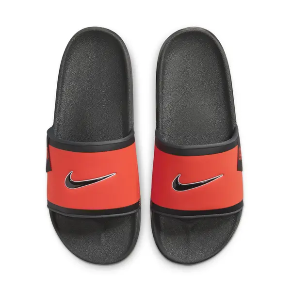 Nike Men’s Orange and Black Slide with Detroit D Nike Offcourt (Detroit Tigers) Offcourt Slides. Nike.com main image 2