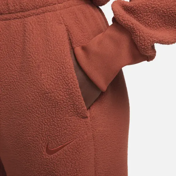 Nike Plush Wide Leg Fleece Pants