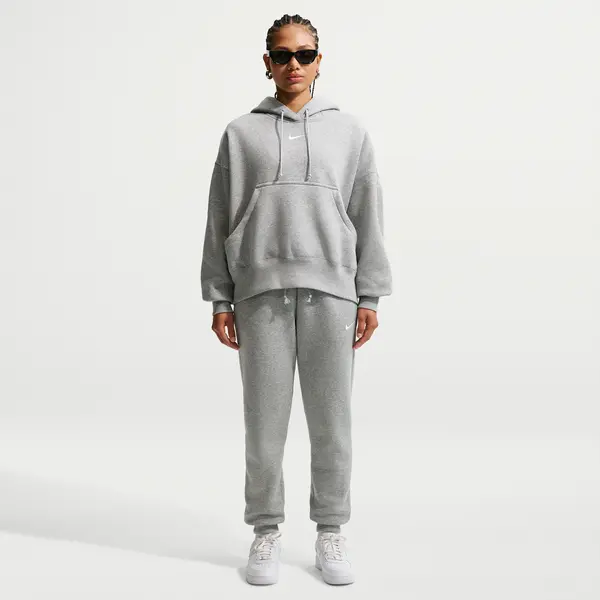 Nike Sportswear Phoenix Fleece Mid-rise Sweatpants - Grey
