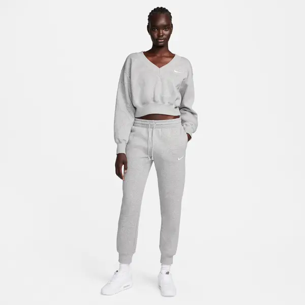 Nike Sportswear Phoenix Fleece Mid-rise Sweatpants - Grey