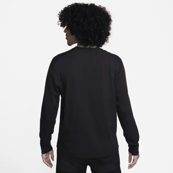 Nike Dri-fit Long-sleeve Versatile Top - Black