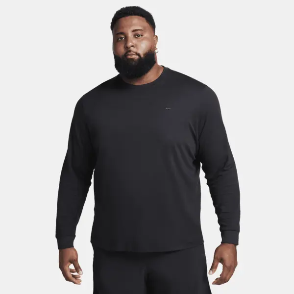 Nike Dri-fit Long-sleeve Versatile Top - Black