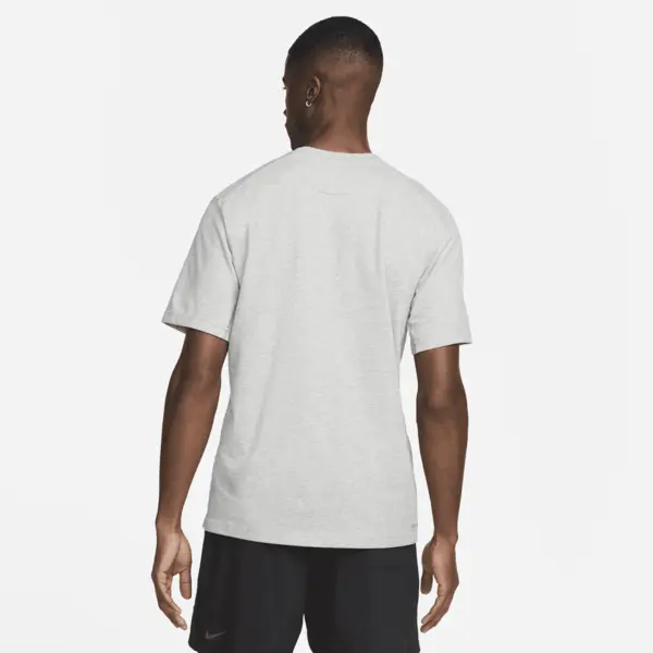 Nike Dri-fit Short-sleeve Versatile Top - Grey