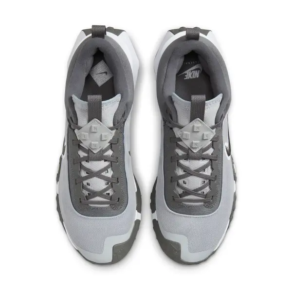 Nike Air Diamond Varsity Turf Baseball Shoes - Grey