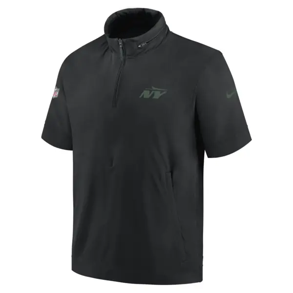 Nike Atlanta Falcons Sideline Coach Nfl 1/2-Zip Short-Sleeve