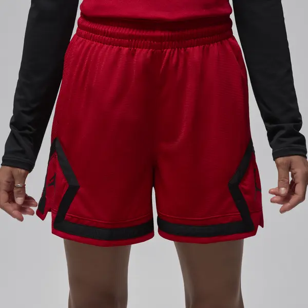 JORDAN Sport 4" Diamond Shorts - Red