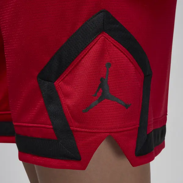 JORDAN Sport 4" Diamond Shorts - Red