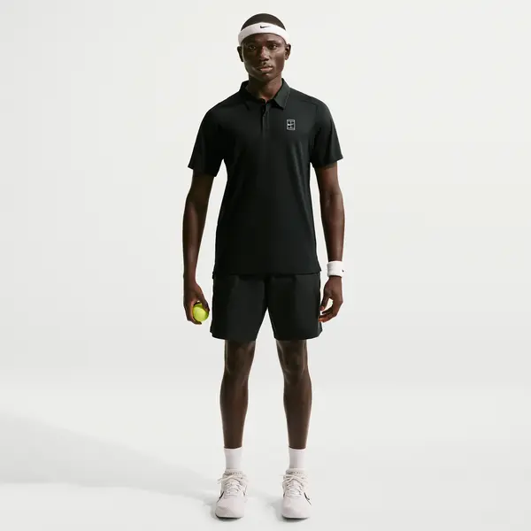 Nike Court Advantage Dri-fit Tennis Polo - Black