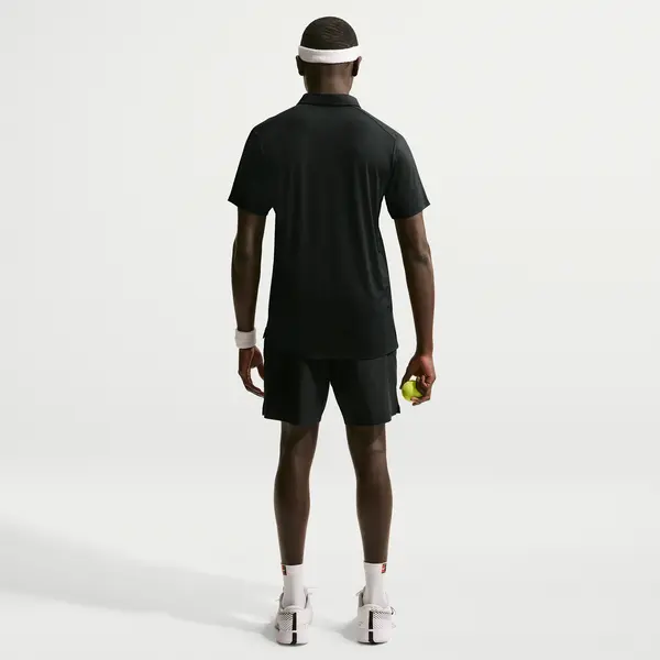 Nike Court Advantage Dri-fit Tennis Polo - Black