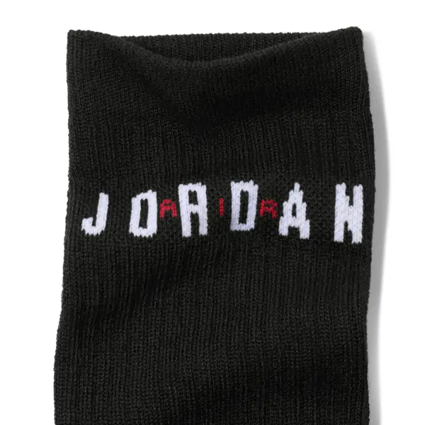 JORDAN Everyday Crew Socks - Black