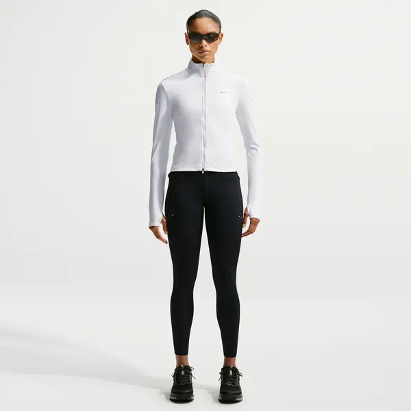 Nike Swift High-waisted 7/8 Running Leggings - Black