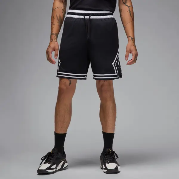 JORDAN Sport Dri-fit Mesh Diamond Shorts - Black