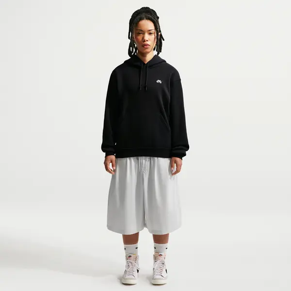 Nike Fleece Pullover Hoodie - Black