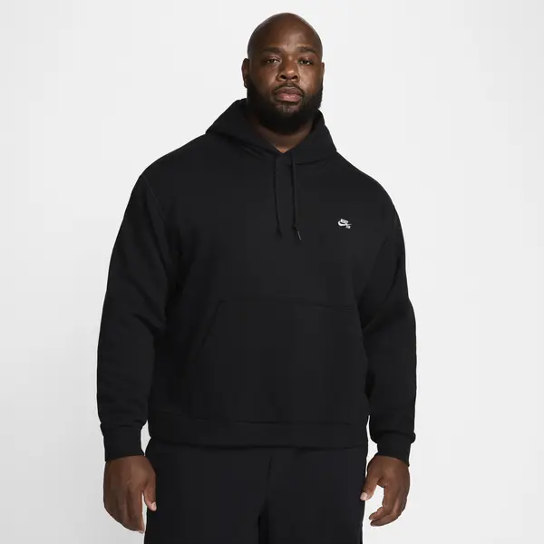 Nike Fleece Pullover Hoodie - Black