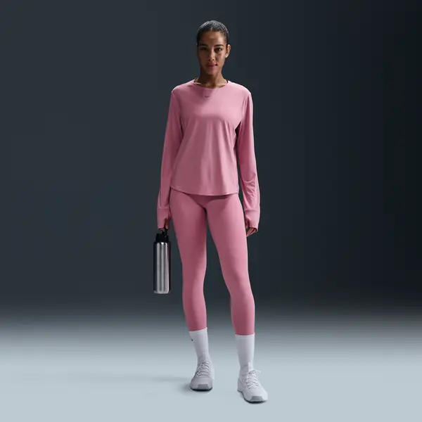Nike Classic Dri-fit Long-sleeve Top - Pink