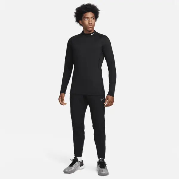 Nike Pro Dri-fit Warm Long-sleeve Fitness Mock