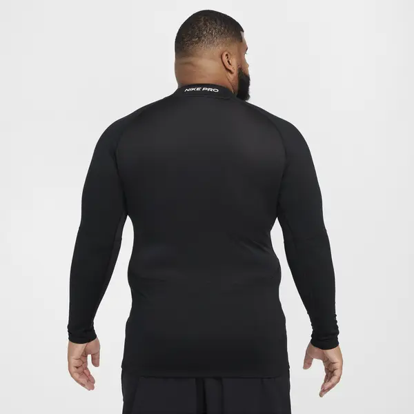Nike Pro Dri-fit Warm Long-sleeve Fitness Mock