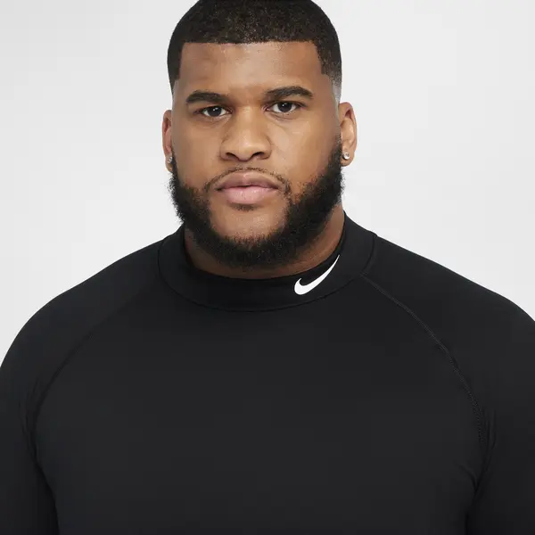 Nike Pro Dri-fit Warm Long-sleeve Fitness Mock