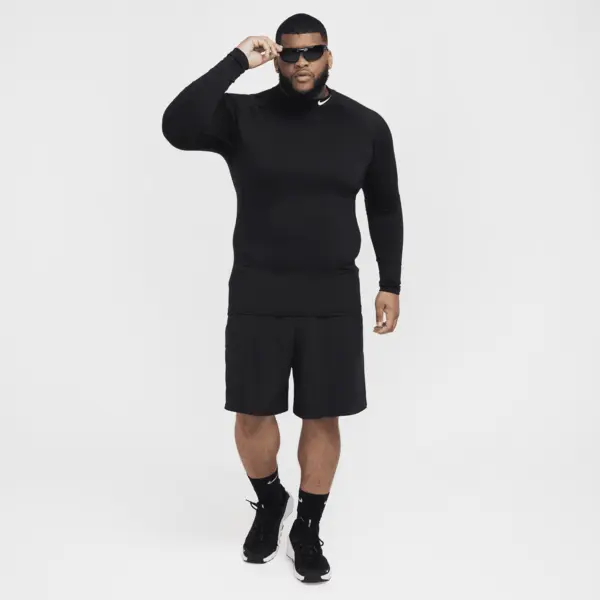 Nike Pro Dri-fit Warm Long-sleeve Fitness Mock