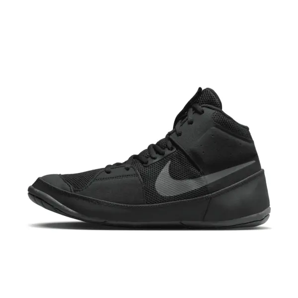 Nike Fury High-top Wrestling Shoes - Black
