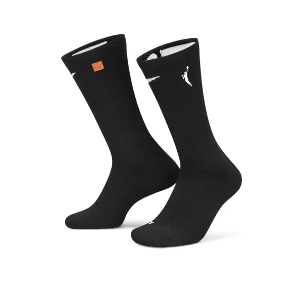 Nike Wnba Elite Basketball Crew Socks - Black
