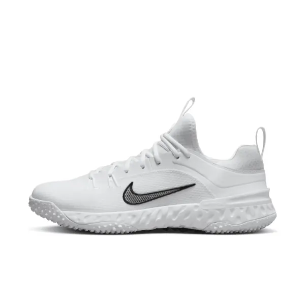 Nike Huarache Elite Tf Lax Lacrosse Shoes - White