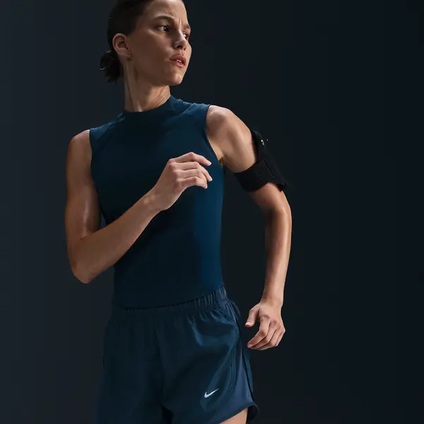 Nike Tempo Mid-rise Running Shorts - Blue