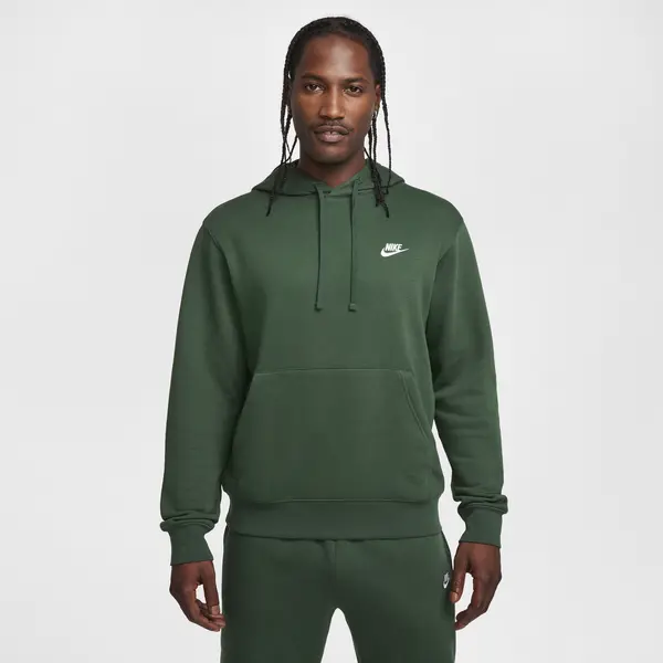 Nike Sportswear Club Fleece Pullover Hoodie - Green