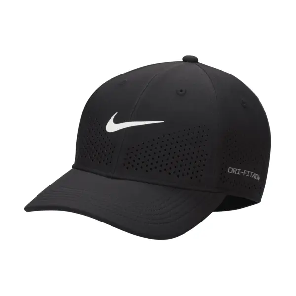 Nike Dri-fit Adv Club Structured Swoosh Cap - Black