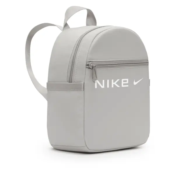 grey nike mini backpack Amazon.com: Buddies Insulated Lunch Bag - Allover diagonal stripe texture mesh side pockets with elastic openings padded adjustable shoulder straps soft top haul loop decorative plush charm and woven strap end detail with bold text Nike Brasilia JDI Mini Backpack