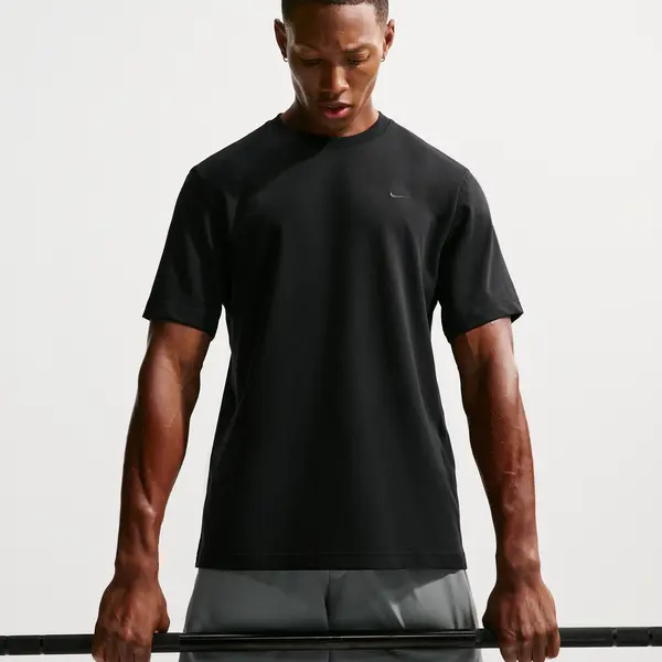 Nike Dri-fit Short-sleeve Versatile Top - Black