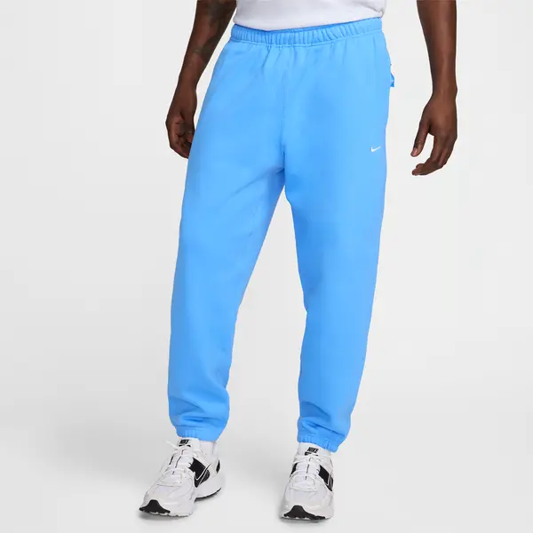 Nike Solo Swoosh Fleece Pants - Blue