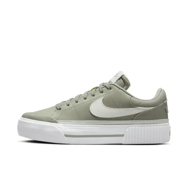 Nike Court Legacy Lift Sneakers In Green 29% Off Editorialist